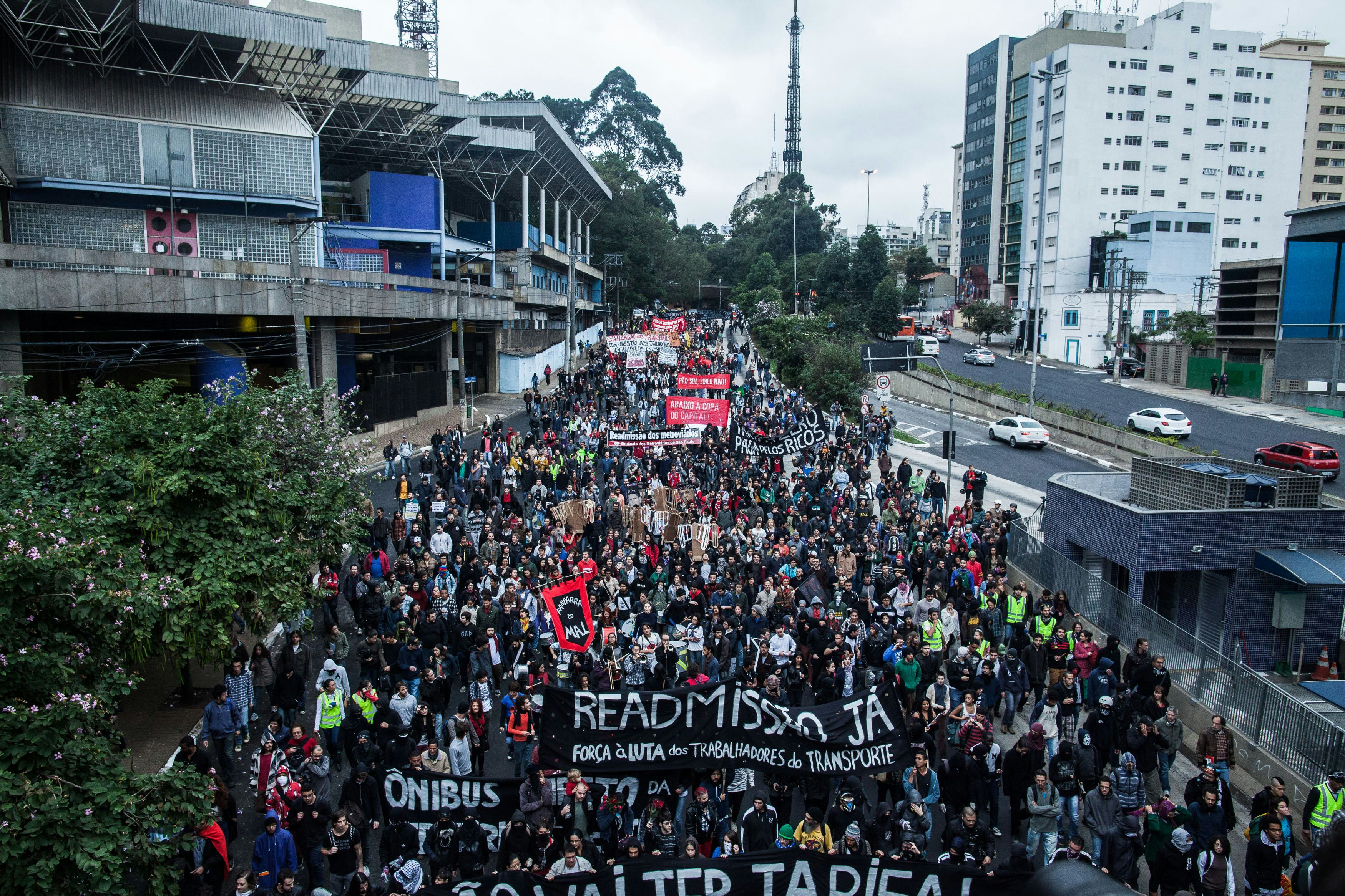 The Most Powerful Photos of the Protests That Rocked the World In 2014
