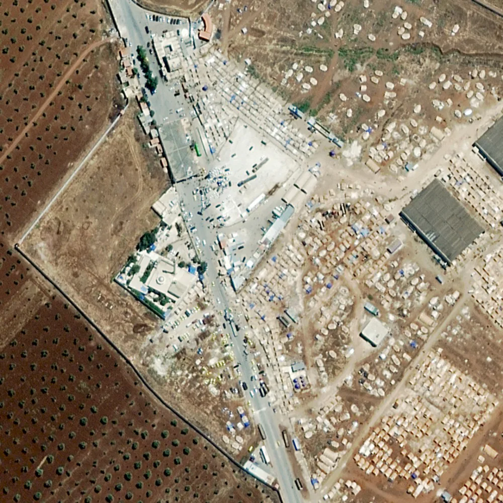 Breathtaking Photos of Syria From Space Put the Country's Civil War in ...