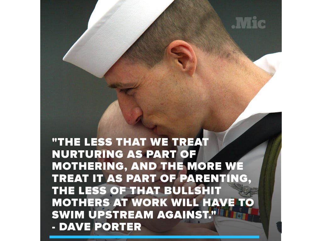 Here's Why Paternity Leave Is a Huge Feminist Issue