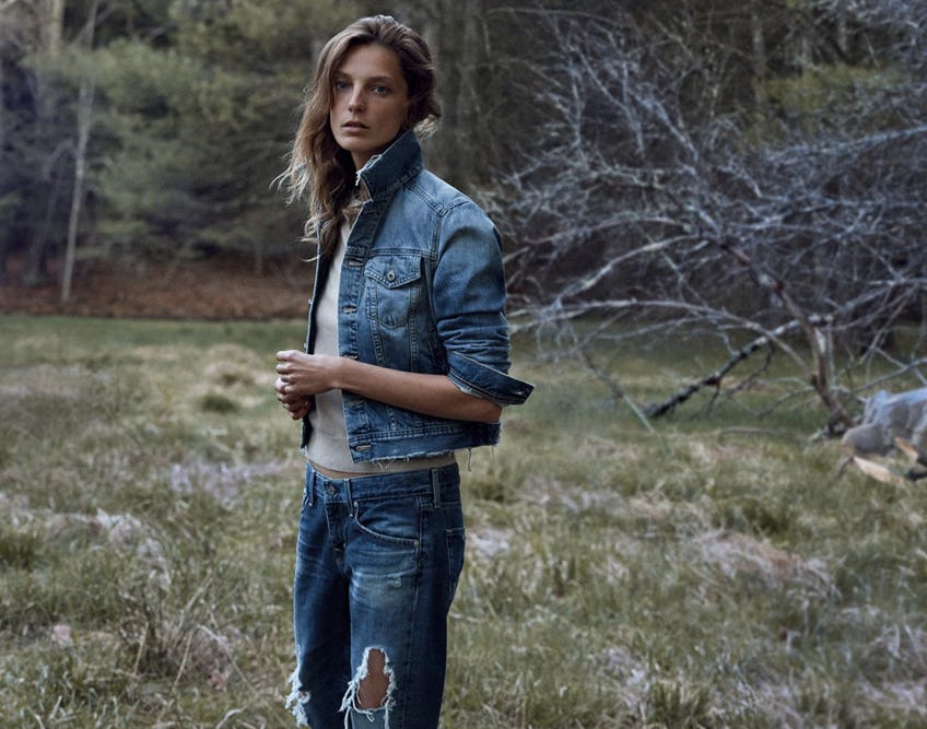 AG Is Using the Same Model to Show Off Both Men's and Women's Clothes