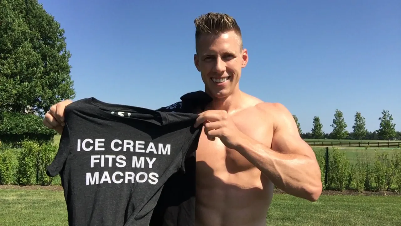 Meet the personal trainer who eats a pint of ice cream a night