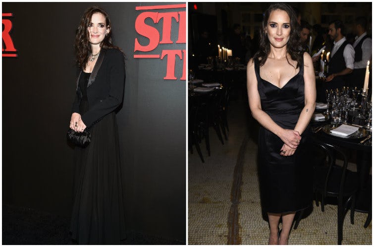 Unsung Style Icon: Winona Ryder, pioneer of goth attire and classy ...