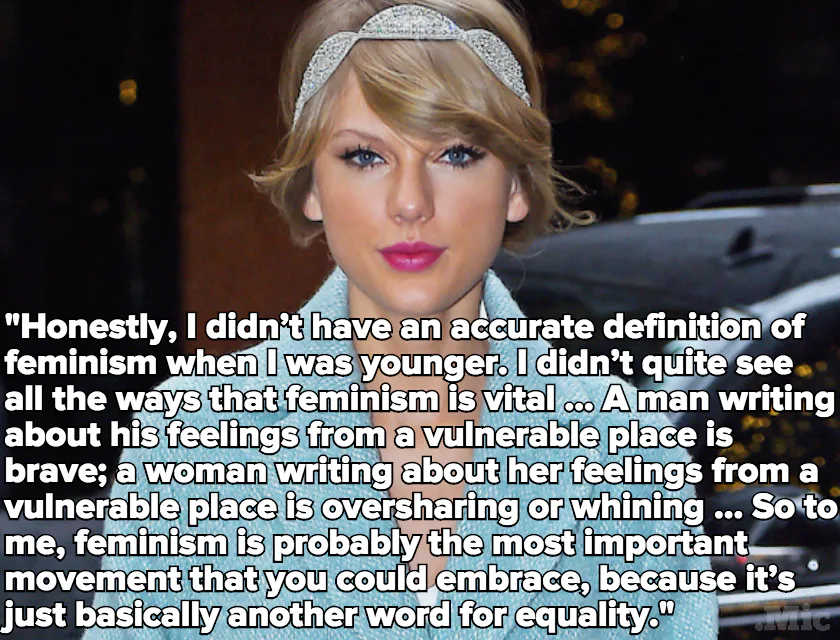 In One Quote, Taylor Swift Just Nailed What It Means to Become a Feminist