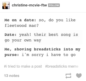 This Viral Tumblr Meme Is Here to Assure You: Your Dating Deal Breakers ...