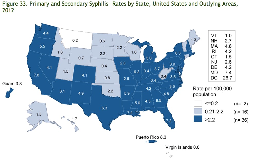 Which State Has the Most STDs? Check These Maps