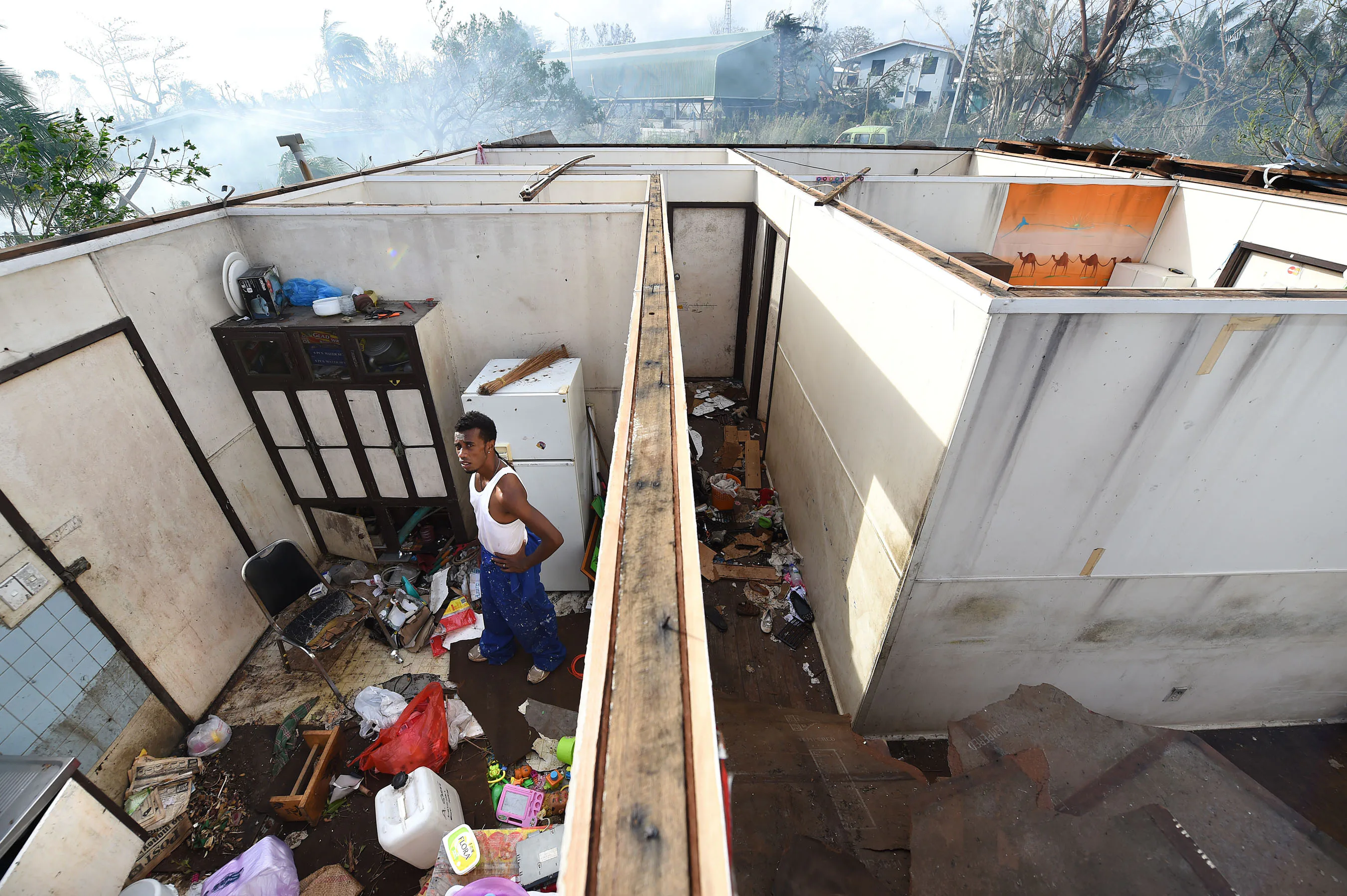 Powerful Photos Show the Devastation a Major Cyclone Released on Vanuatu