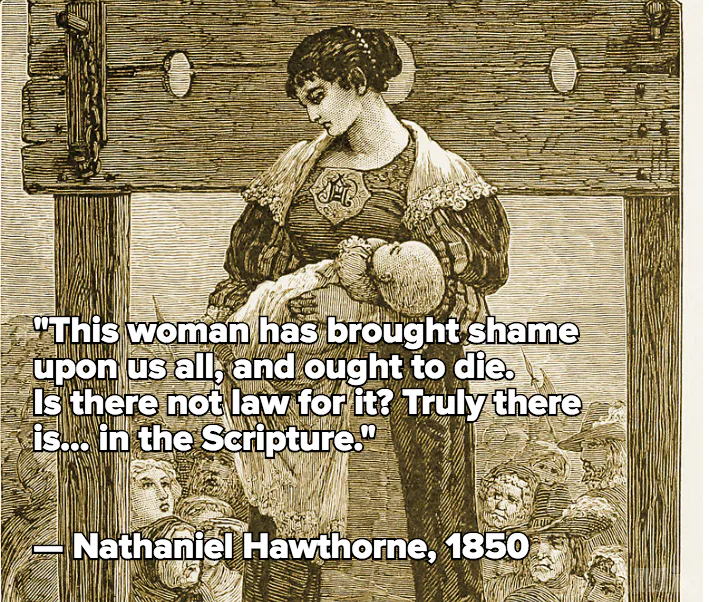 166 Years After 'The Scarlet Letter,' Not Much Has Changed in Terms of ...