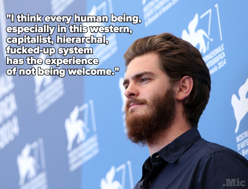 Andrew Garfield Is Afraid of President Donald Trump