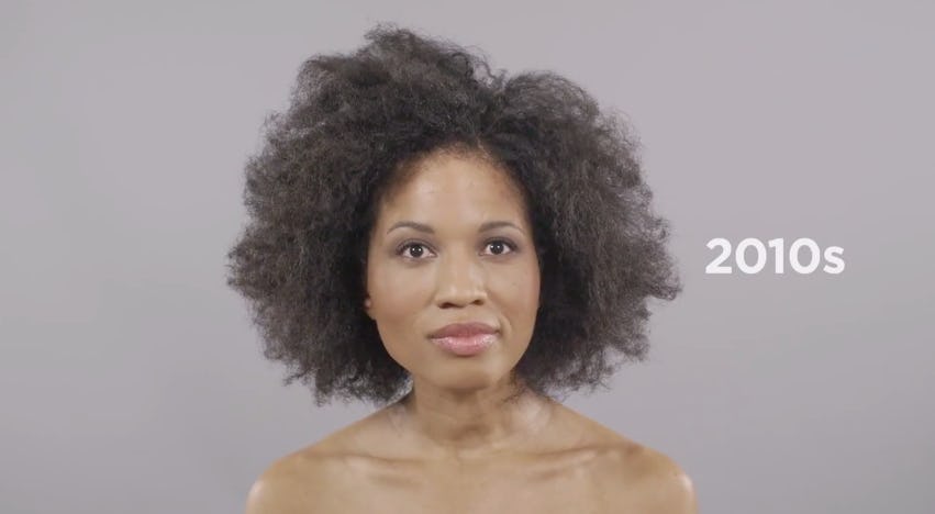 Watch 100 Years of Black Beauty Evolve in One Mesmerizing Minute
