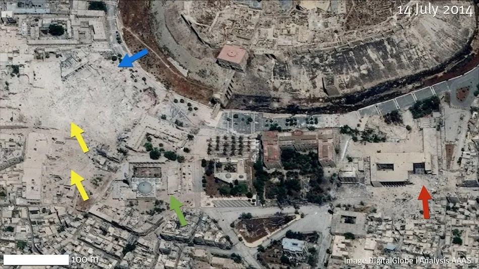 Breathtaking Photos of Syria From Space Put the Country's Civil War in ...