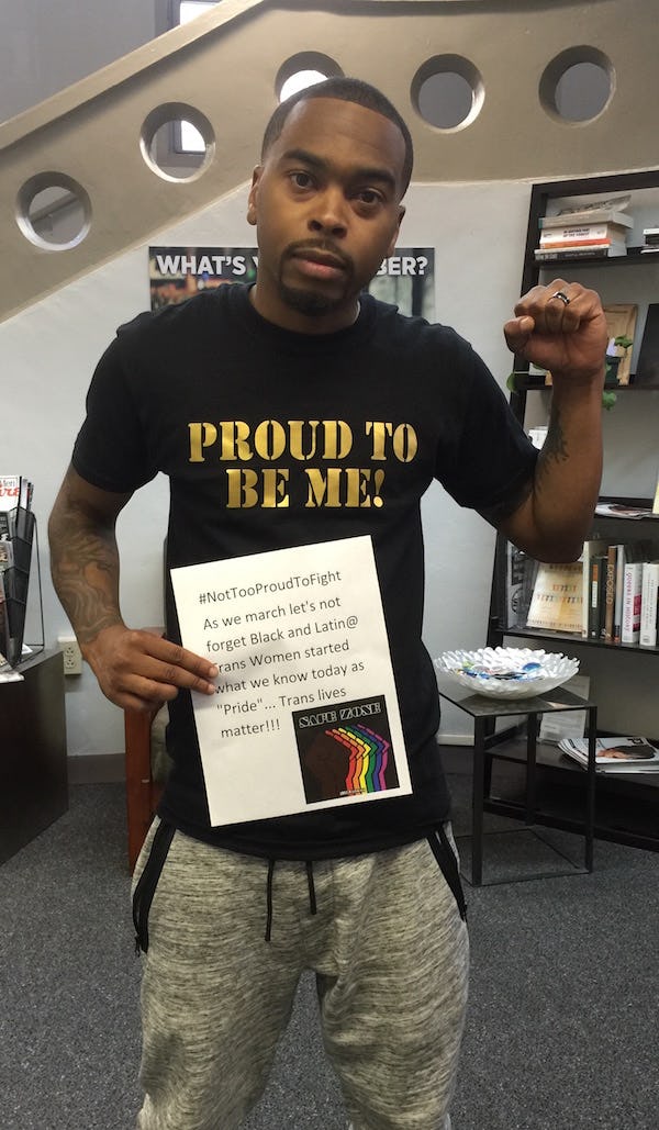 17 Photos Reveal Why LGBTQ People of Color of Are #NotTooProudToFight ...