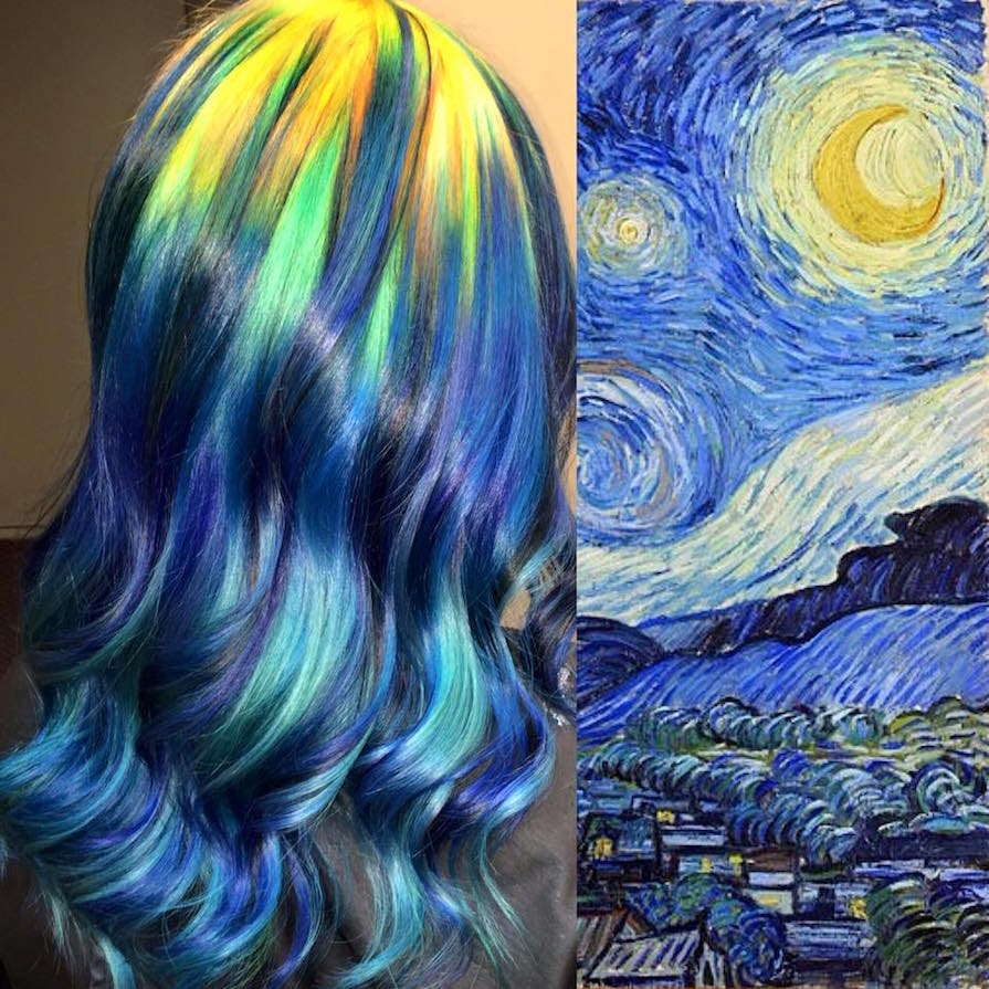 This Hairstylist Is Recreating Classic Works of Art With Her Hair
