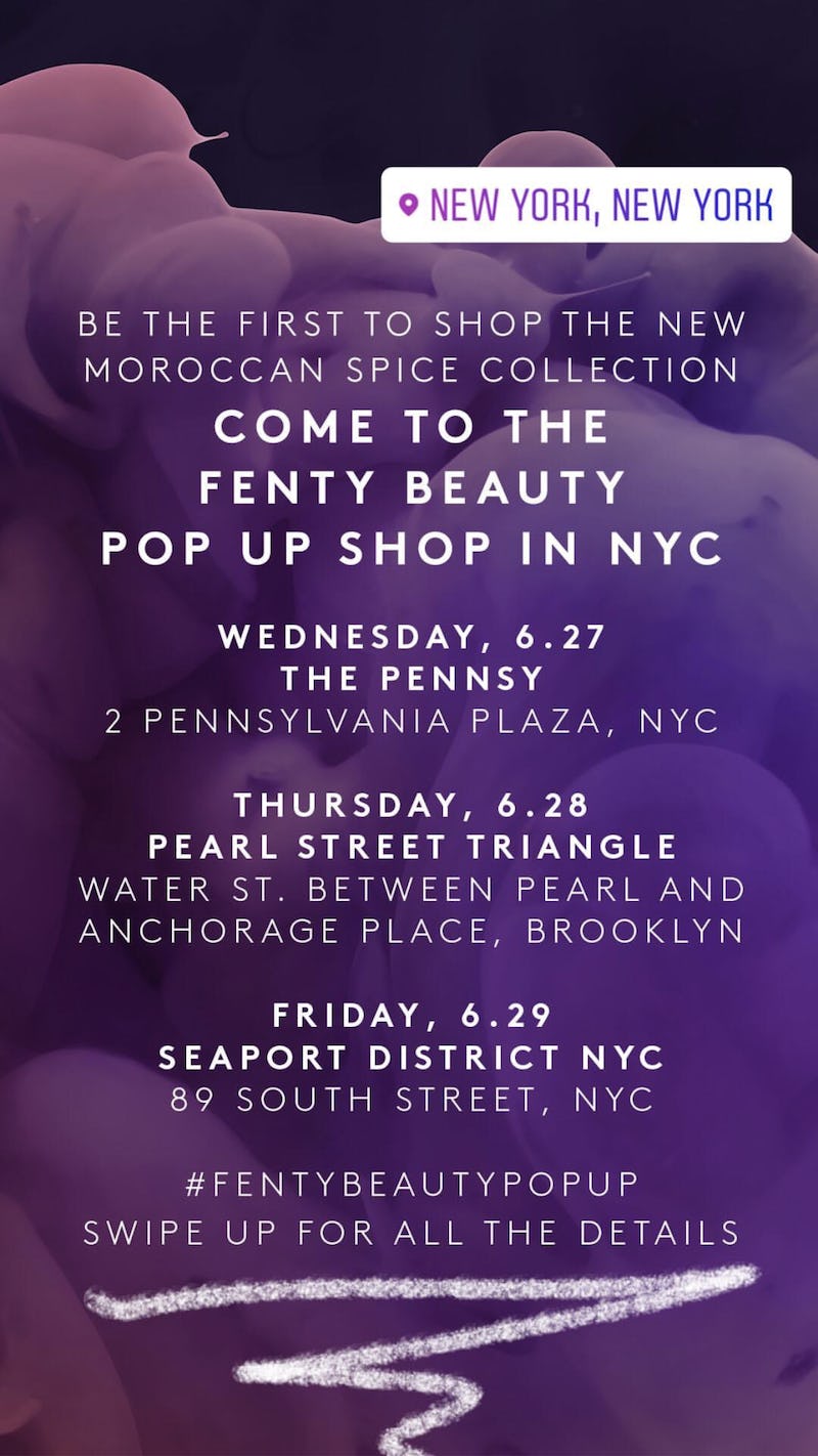 A Fenty Beauty Pop-Up Shop Is Coming To NYC