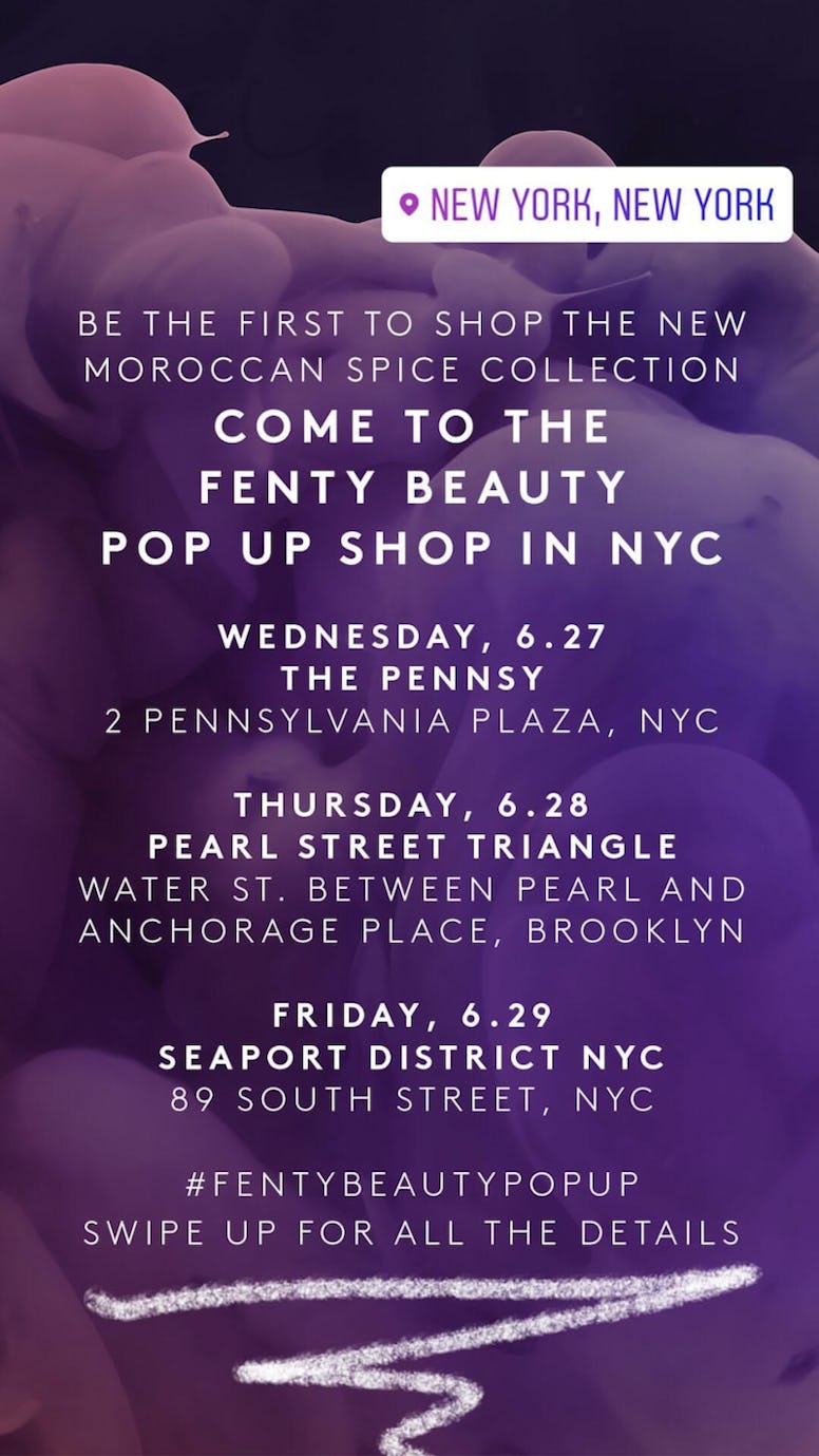 A Fenty Beauty Pop-Up Shop Is Coming To NYC