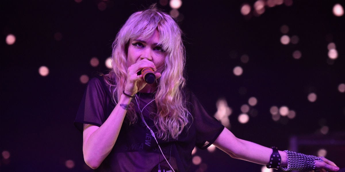 Grimes Is Changing Her Name From Claire To “c”