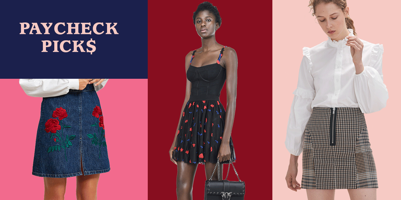 Paycheck Picks: The Best Mini Skirts On Sale This Week
