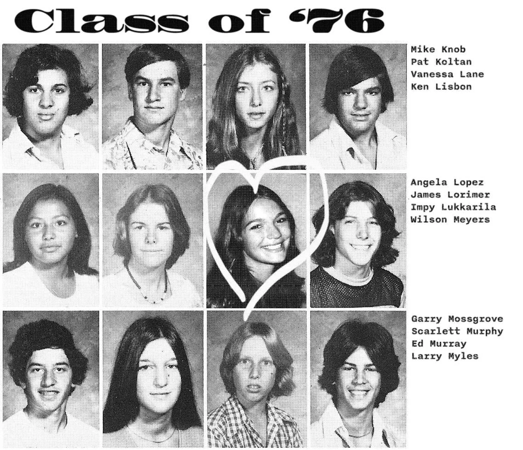 1970’s Yearbook-Inspired Photoshoot