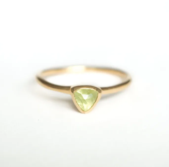 The 11 Prettiest Peridots To Ring In August Birthdays