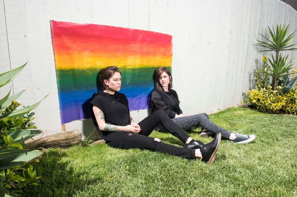 Tegan Quin And Lynn Gvnn Get Real About What It’s Like To Be Queer In ...