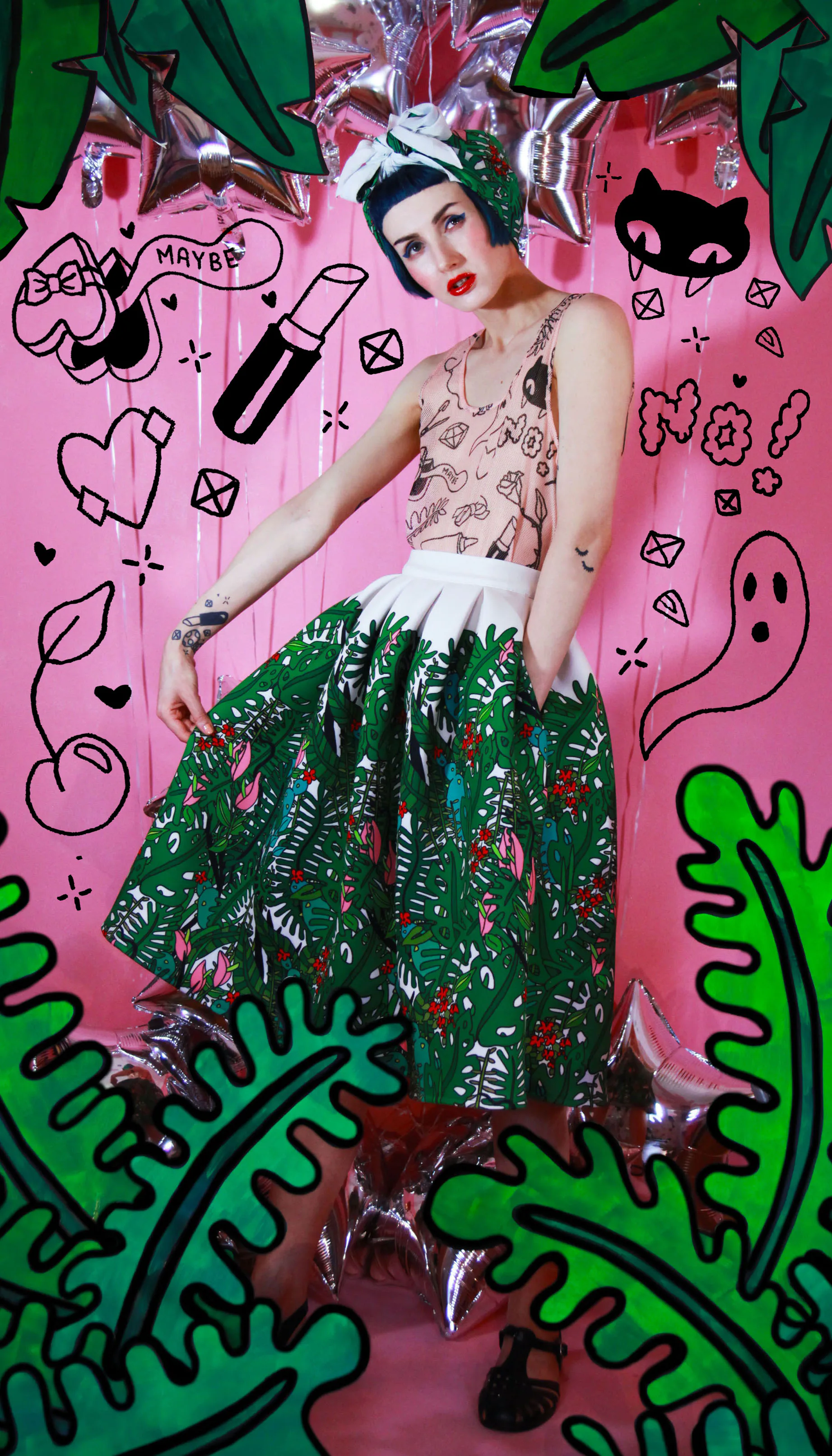 Get Ready: Stella Rose Saint Clair Just Teamed Up With Print All Over Me