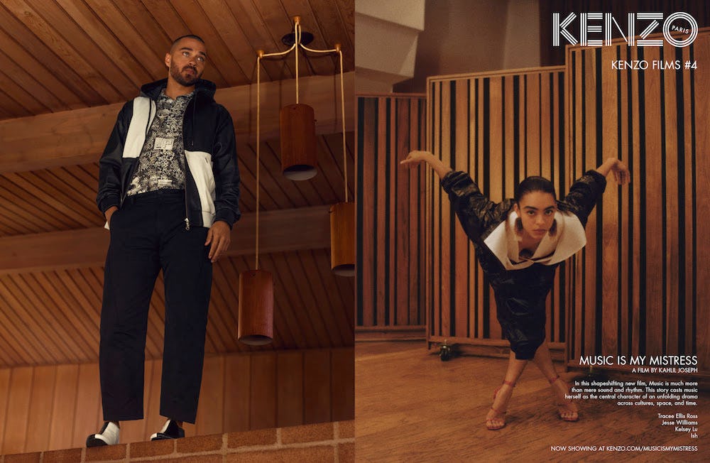 Jesse Williams, Tracee Ellis Ross, And Kelsey Lu Star In Kenzo’s New ...