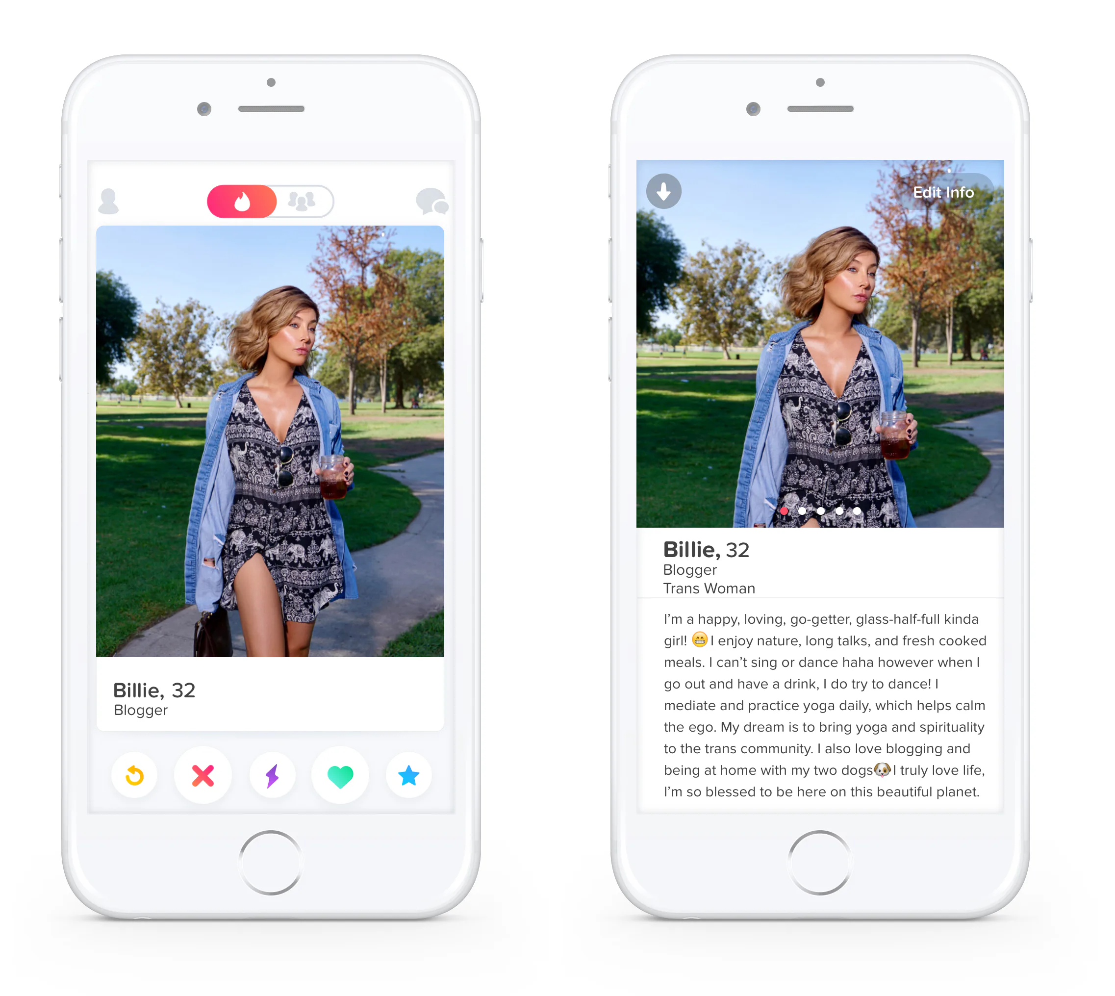 Tinder Launches A Transgender, Gender Non-Conforming Update