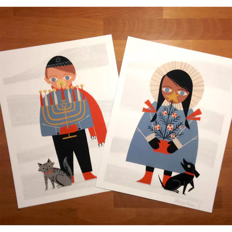 21 Beautiful Winter Art Prints To Get You Through The Season