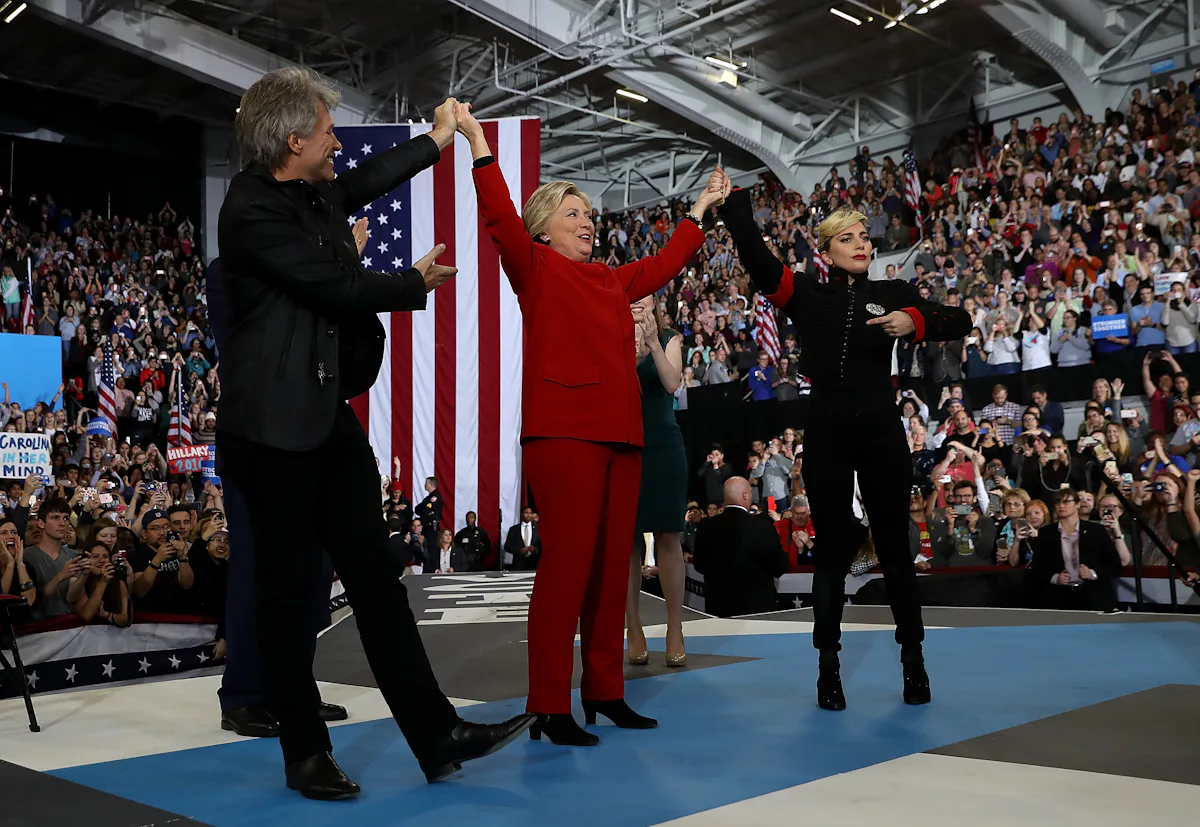 Music’s Biggest Stars Came Out in Support Of Hillary Clinton On The Eve ...