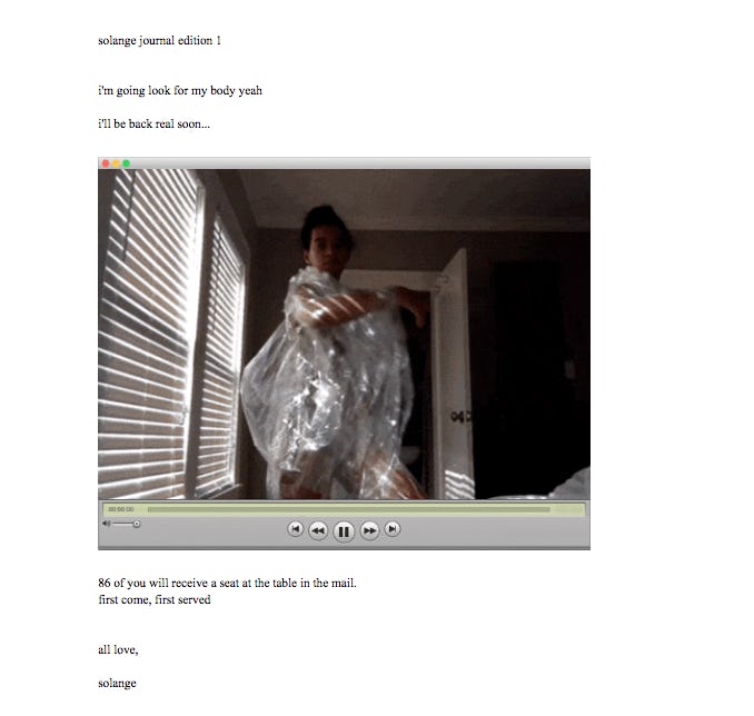 Solange Is Up To Something Big