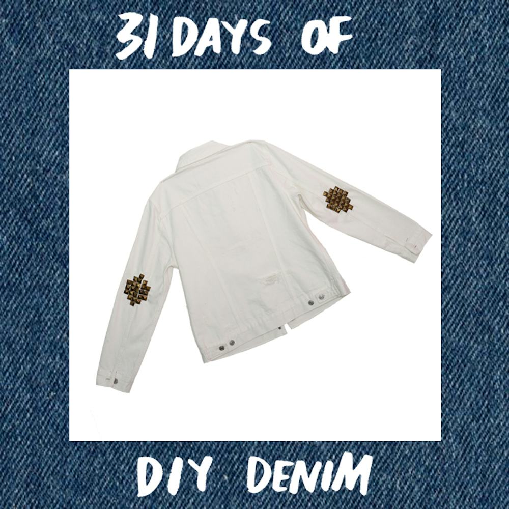 31 Days of DIY Denim: Day 26, Elbow Patches In NYLON August 2016 Issue