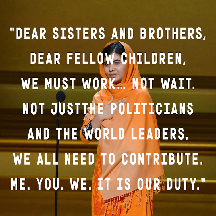 Malala Yousafzai’s Most Inspirational Quotes