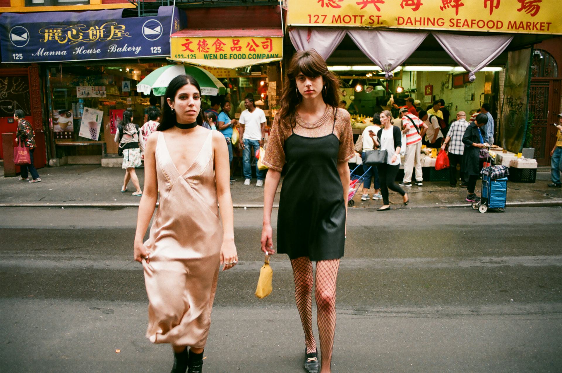 VEDA’s Latest Campaign Is All About Summer Silks And Biker Leather