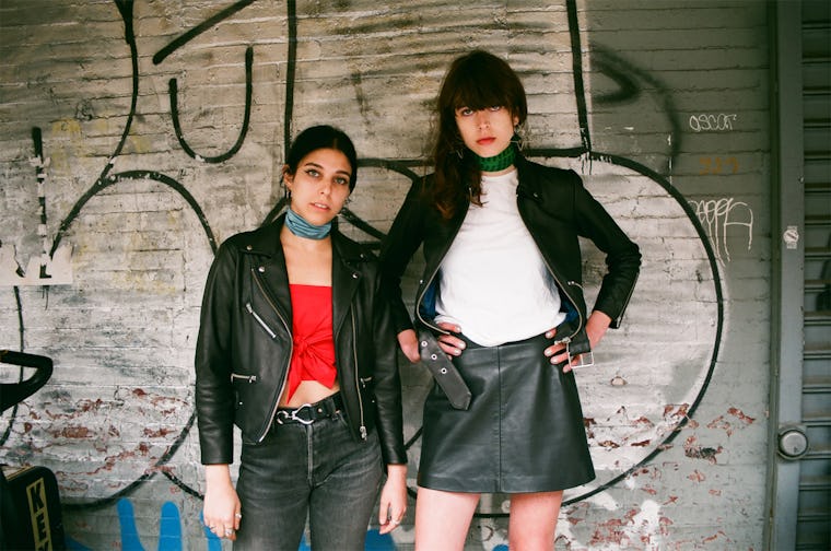 VEDA’s Latest Campaign Is All About Summer Silks And Biker Leather