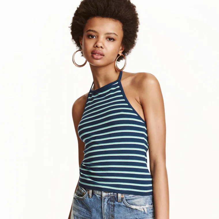 Halter Back Girl