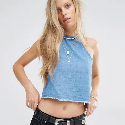 Halter Back Girl