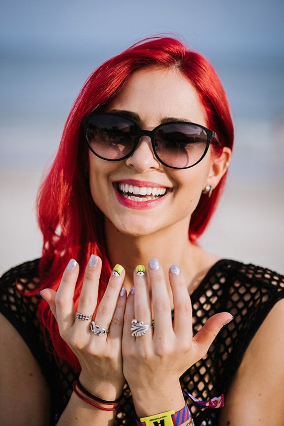 The Coolest Beach Beauty From Hangout Fest