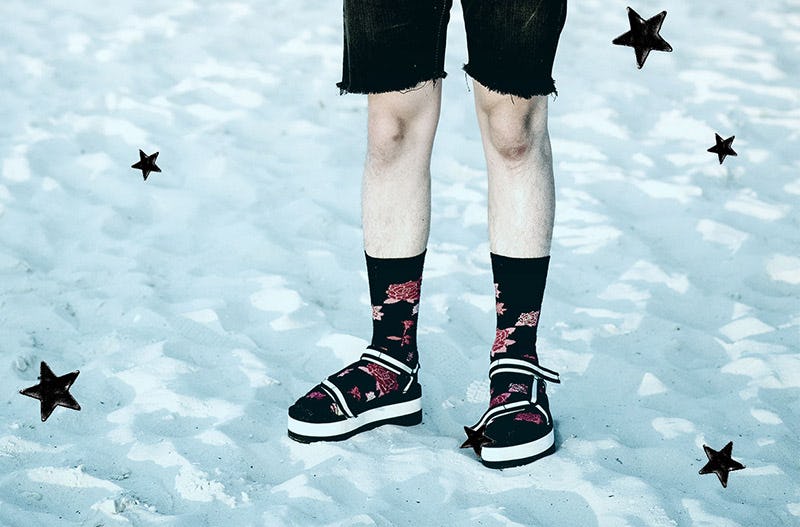 How To Be A Goth On The Beach