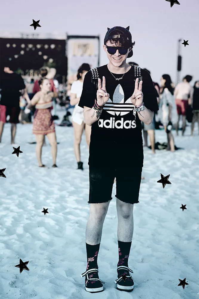 How To Be A Goth On The Beach