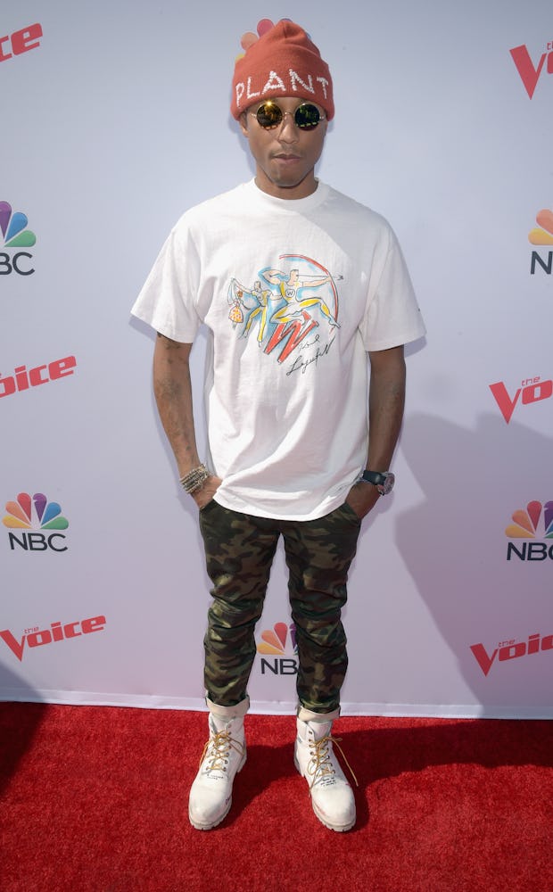 Pharrell Teamed Up With Adidas For His New Pink Beach Collection