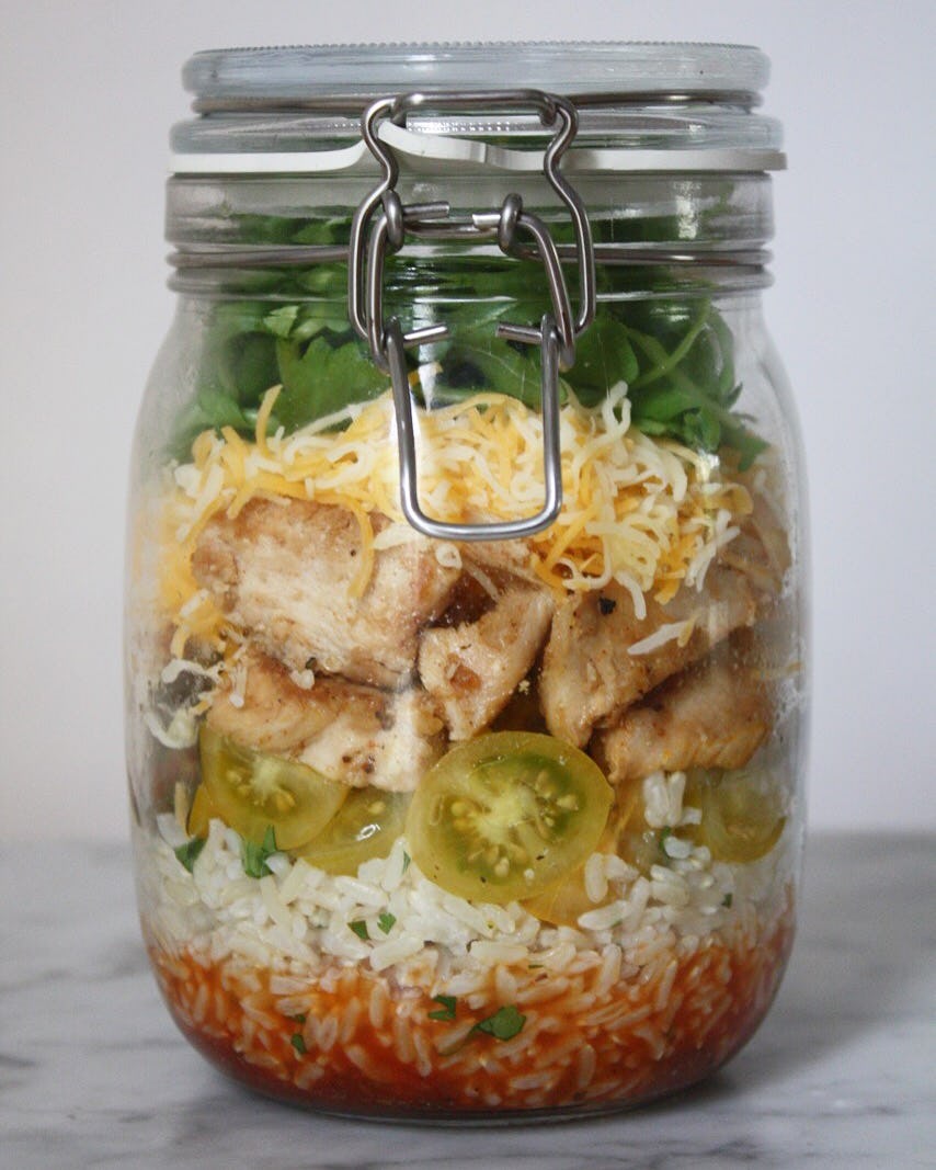 5 Jar Lunches for Every Day of the Work Week