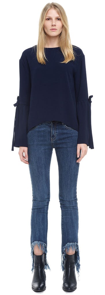 The Best Frayed Jeans