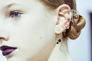 The Coolest New Ear Piercing Trend From The Dior Runway
