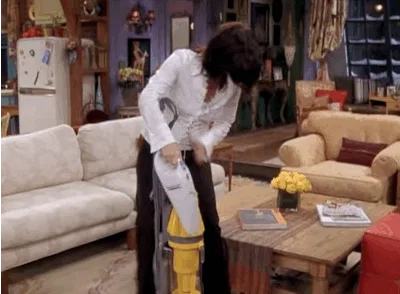Friends Monica Cleaning Lady