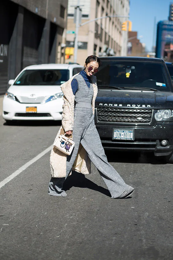 The Coolest Street Style Pattern Plays From NYFW, Day Four