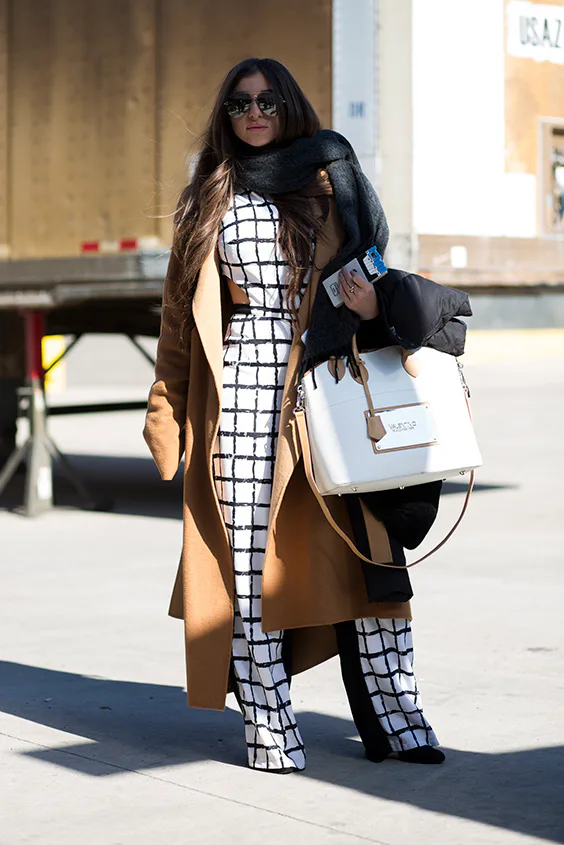The Coolest Street Style Pattern Plays From NYFW, Day Four