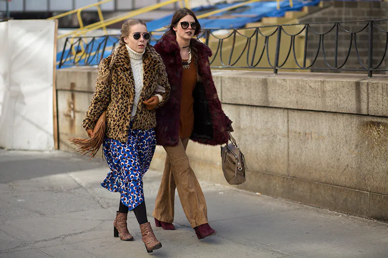 The Coolest Street Style Pattern Plays From NYFW, Day Four
