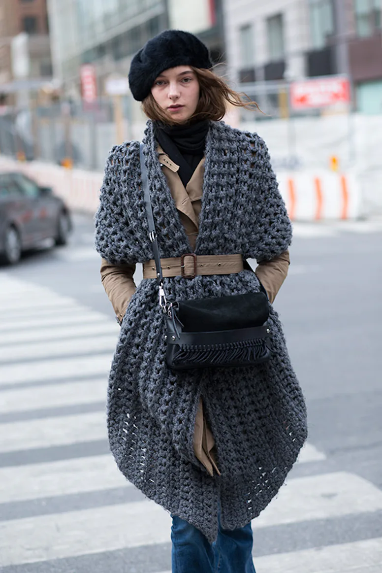 Ice-Cold Street Style From NYFW, Day One