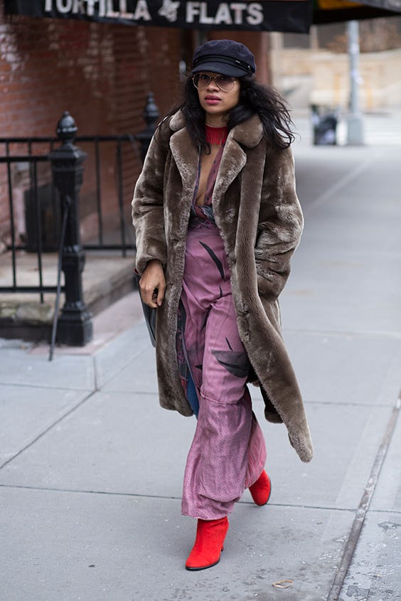 Ice-Cold Street Style From NYFW, Day One