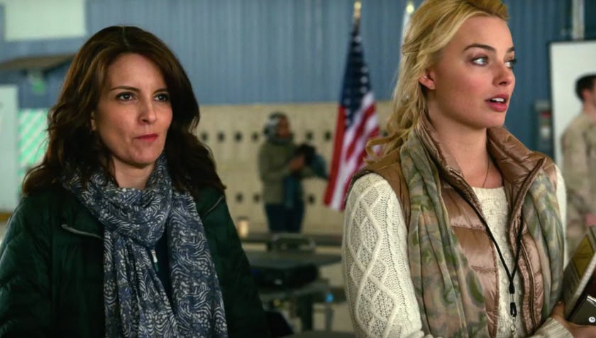 TIna Fey And Margot Robbie Star In The Brand New Trailer For ‘Whiskey ...