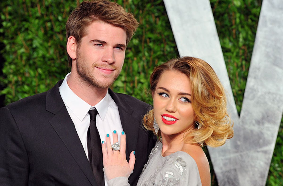 Is Miley Cyrus Wearing Her Engagement Ring Again, or Nah?